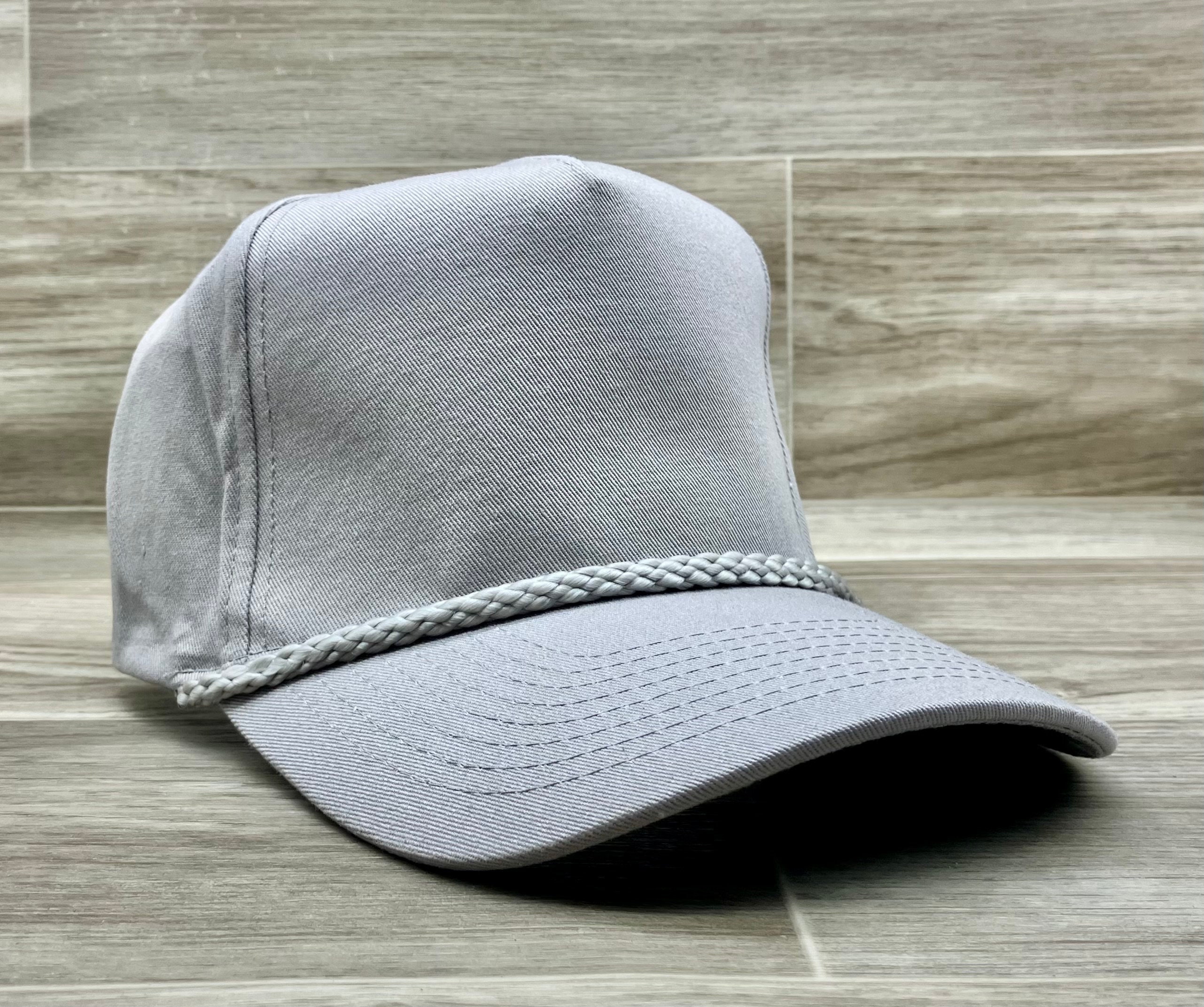 Blank Tall Retro Snapback Rope Hat - Etsy