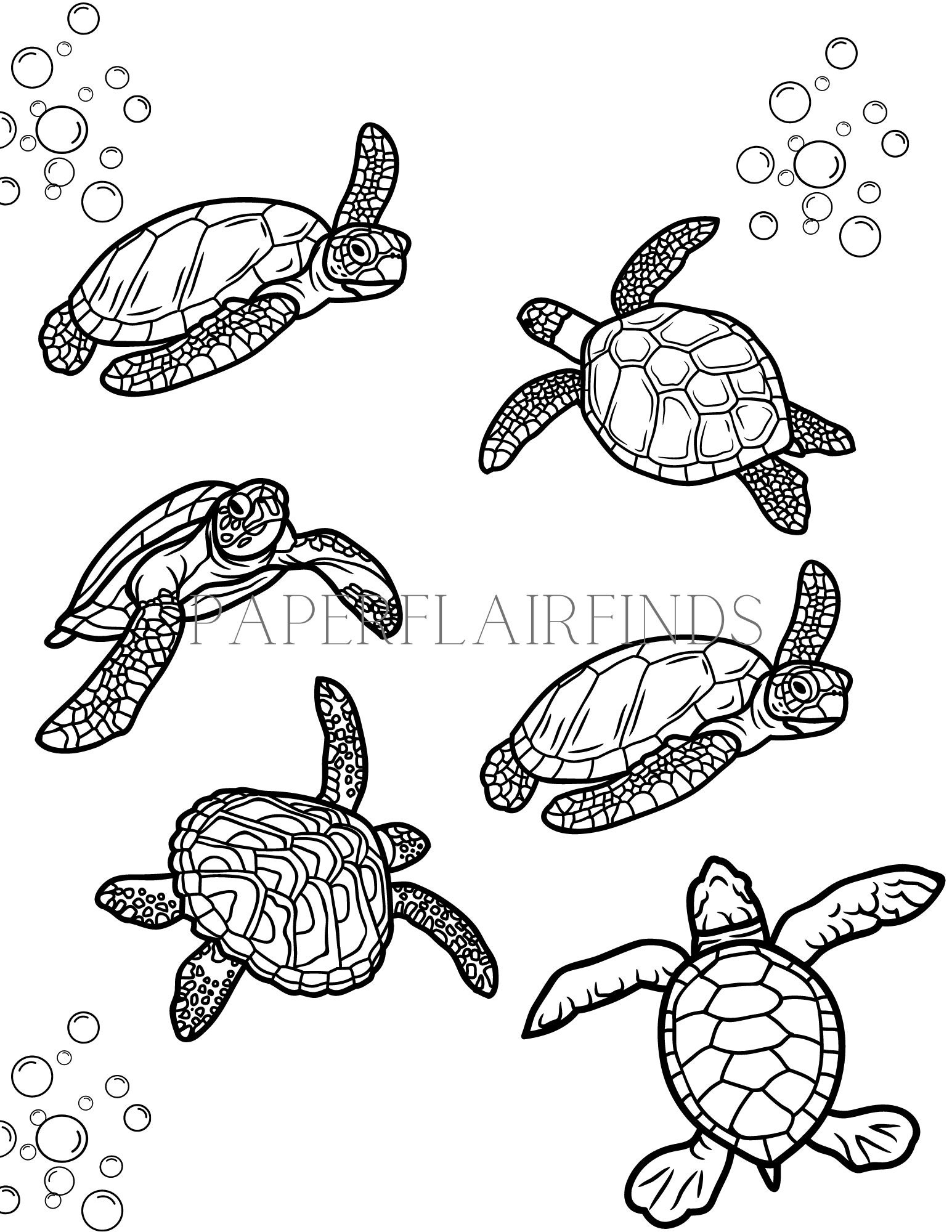 10 Kids Coloring Pages, Printable Coloring Pages, Ocean Coloring Pages ...