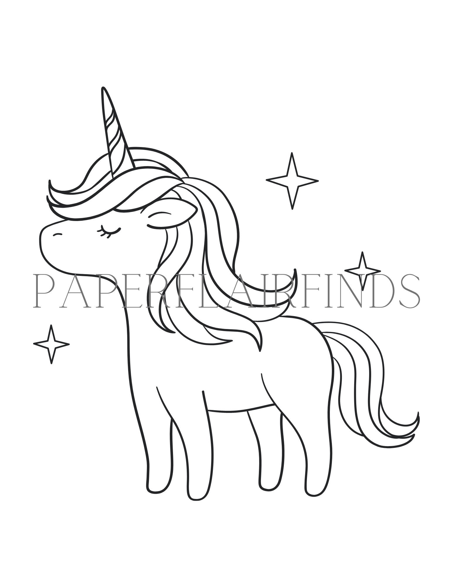 10 Coloring Pages, Magic Coloring Pages, Unicorn Coloring Pages ...