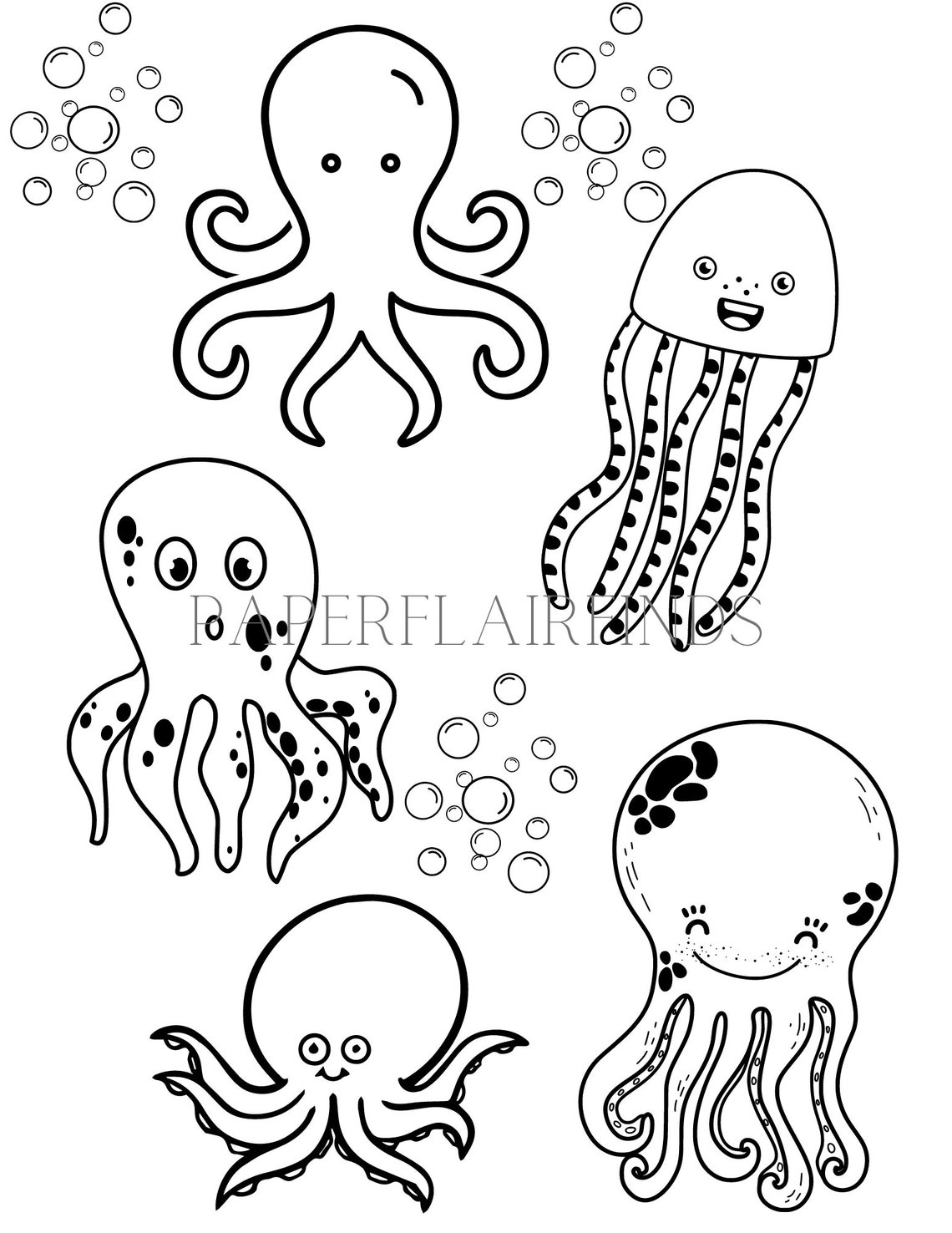 10 Kids Coloring Pages, Printable Coloring Pages, Ocean Coloring Pages ...