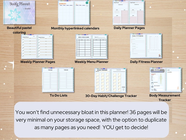 UNDATED Digital Pastel Planner - Buy Once, Use Always! | iPad Digital ...