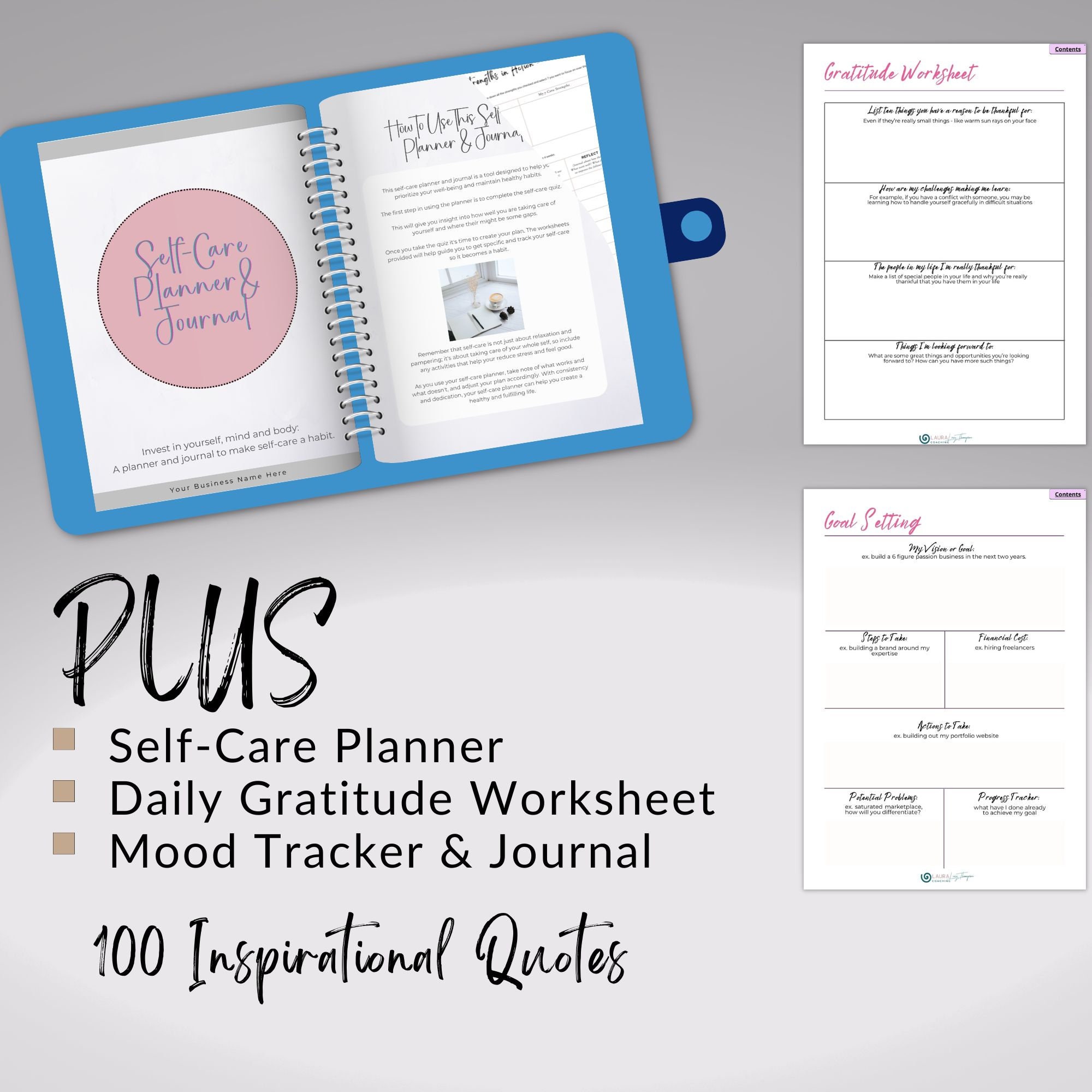 Coaching Worksheet Template Life Coach Worksheet Bundle Canva - Etsy