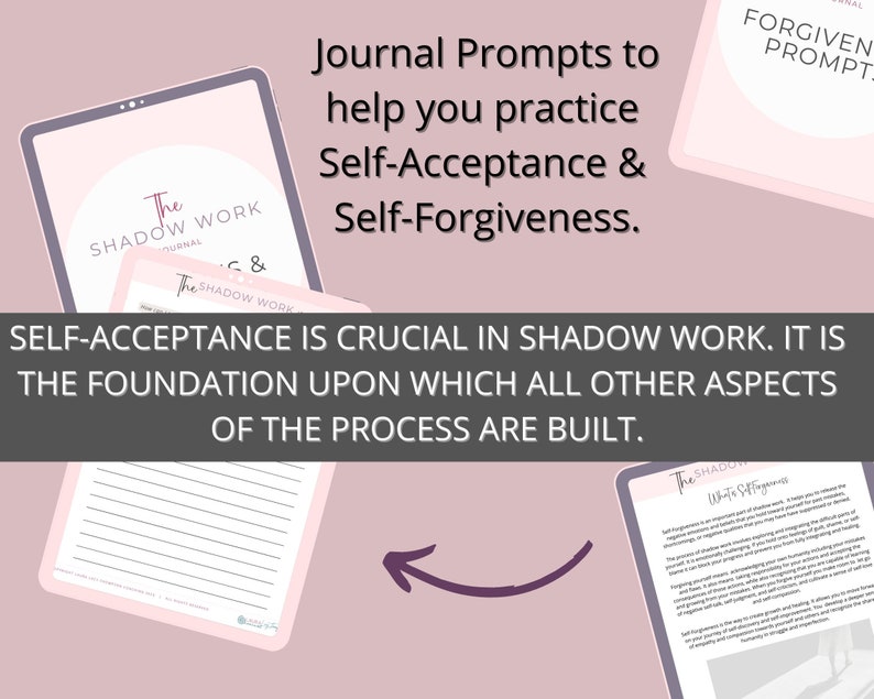 Shadow Work Journal Prompts Shadow Work Workbook Mental Health Journal ...