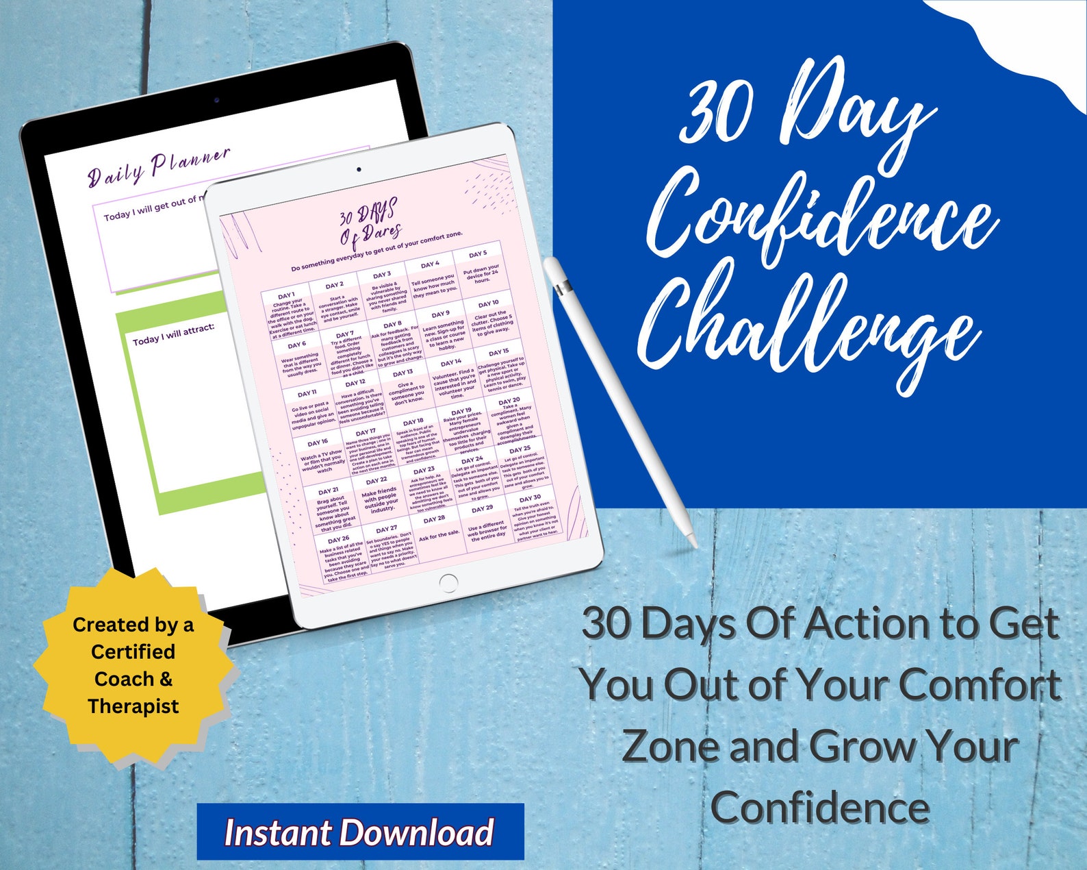 Self Confidence Worksheet Confidence Journal Self Confidence Challenge ...