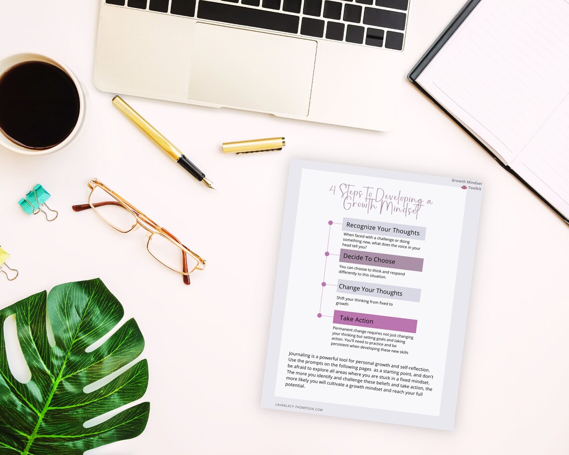 Growth Mindset Journal Prompt Growth Mindset Worksheets Self-care ...