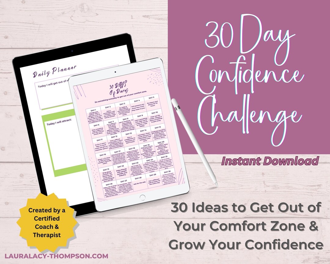 Self-confidence Journal Prompts Self-confidence Workbook Confidence ...
