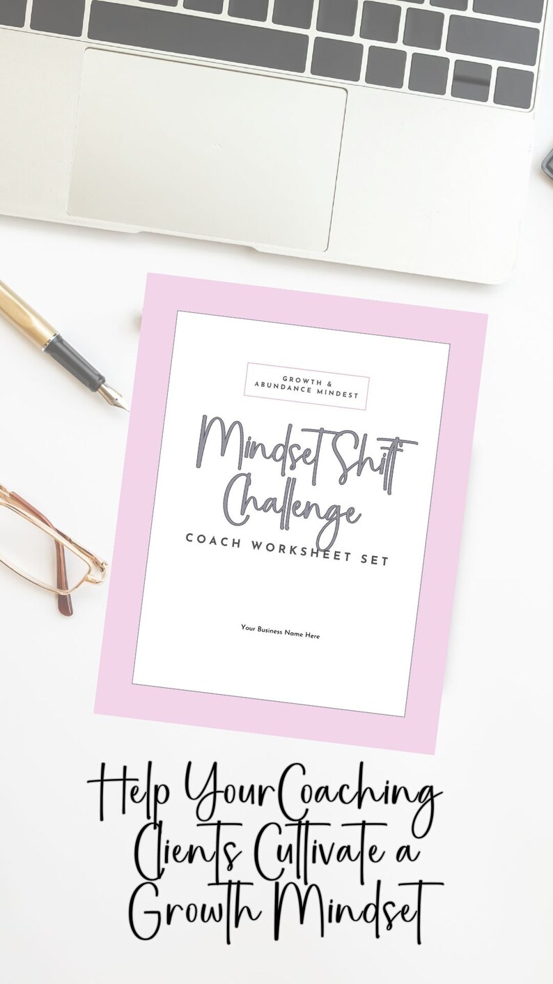 Growth Mindset Coach Worksheets Canva Templates Mindset Coach Lead ...