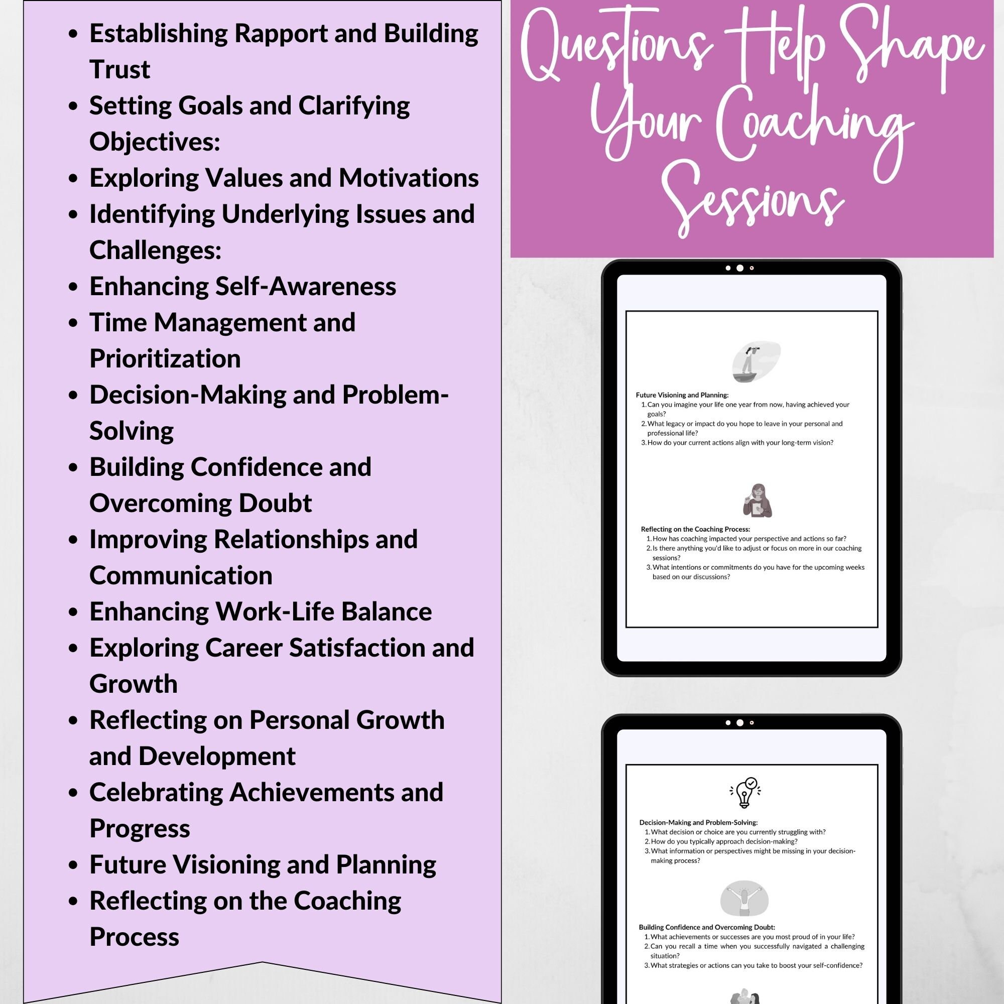50 Essential Coaching Questions: Client Results Toolkit (digital ...
