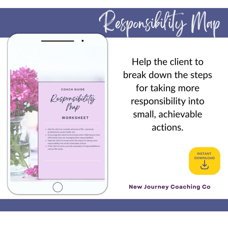 Resilience Roadmap Coach Worksheet Done for You Life Coach Content ...