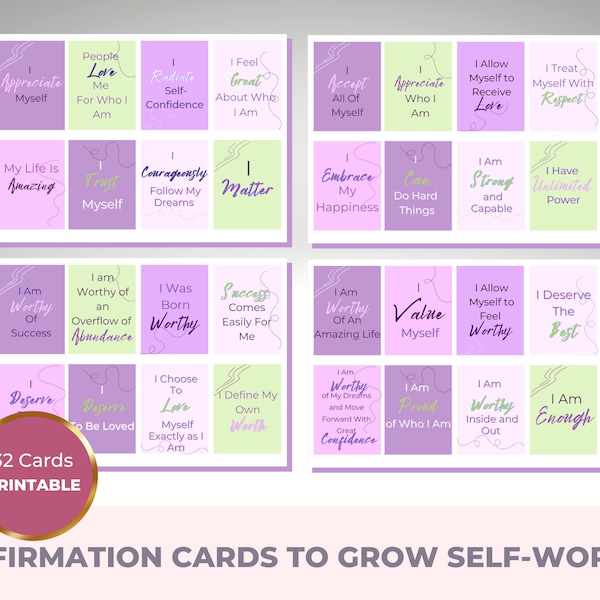 Self Esteem Decks - Etsy