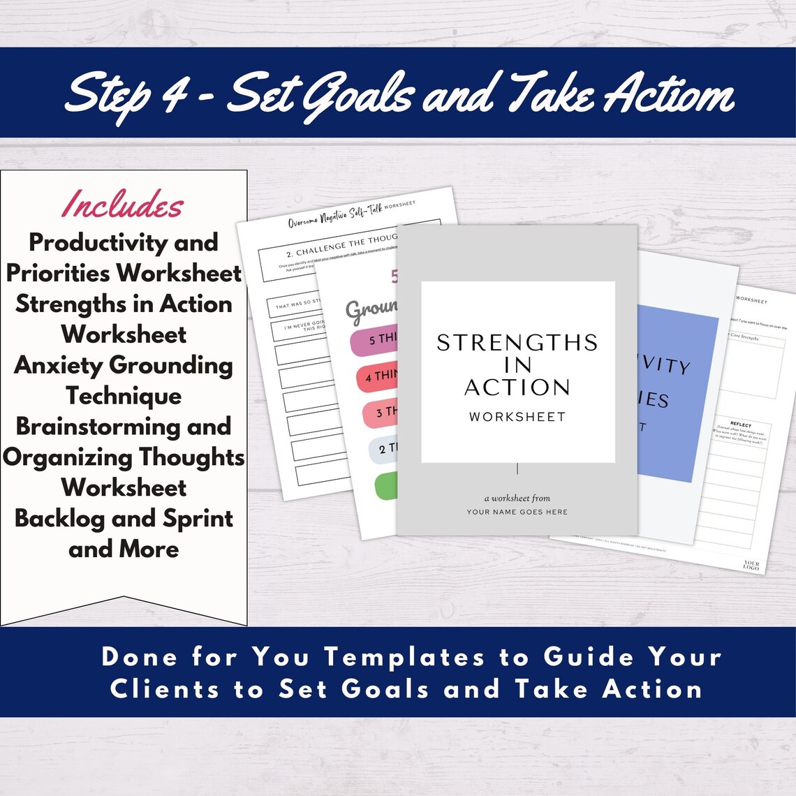 Coaching Worksheet Template Life Coach Worksheet Bundle Canva - Etsy