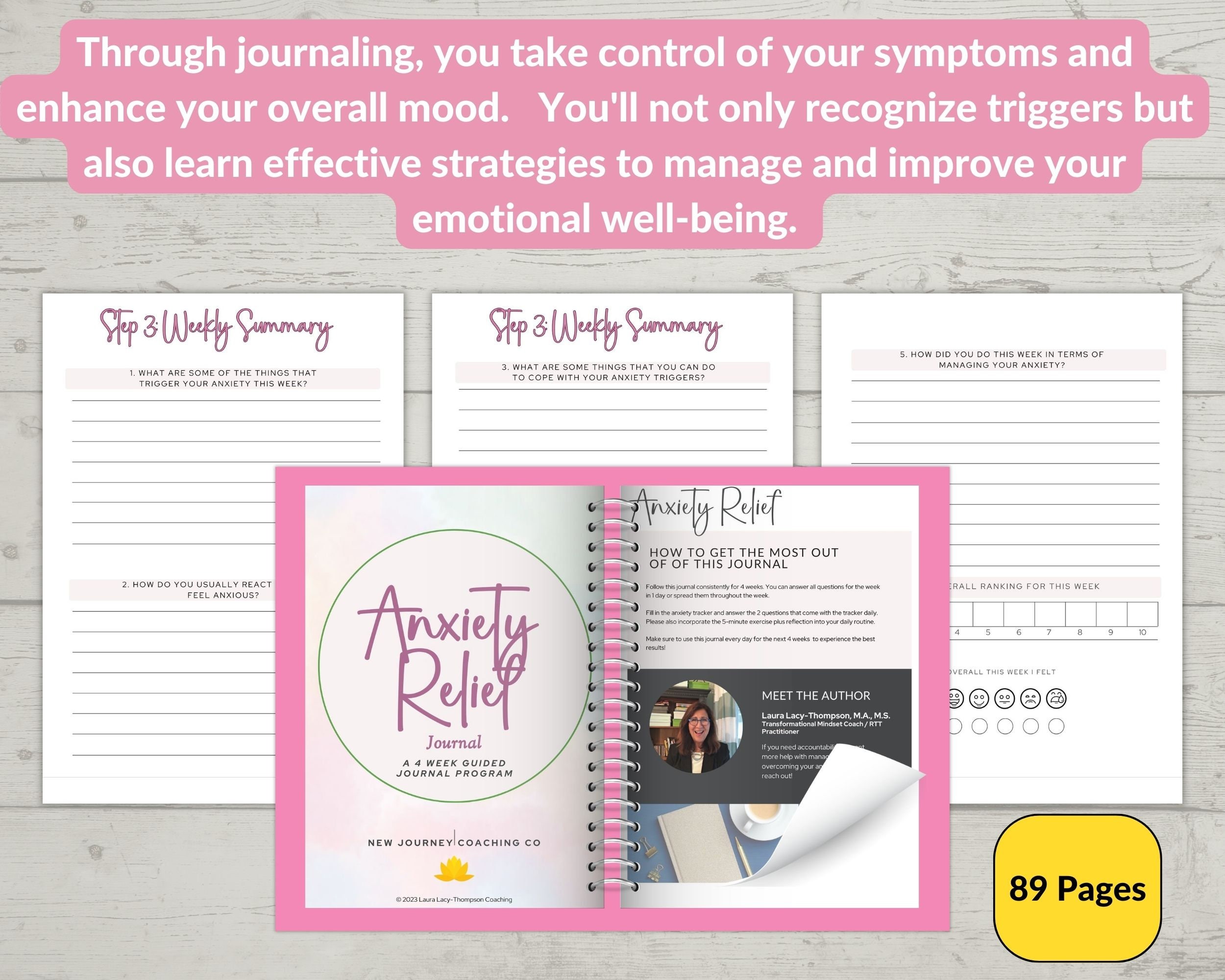 Ultimate Anxiety Relief Bundle Done-for-you Coaching Content Canva ...