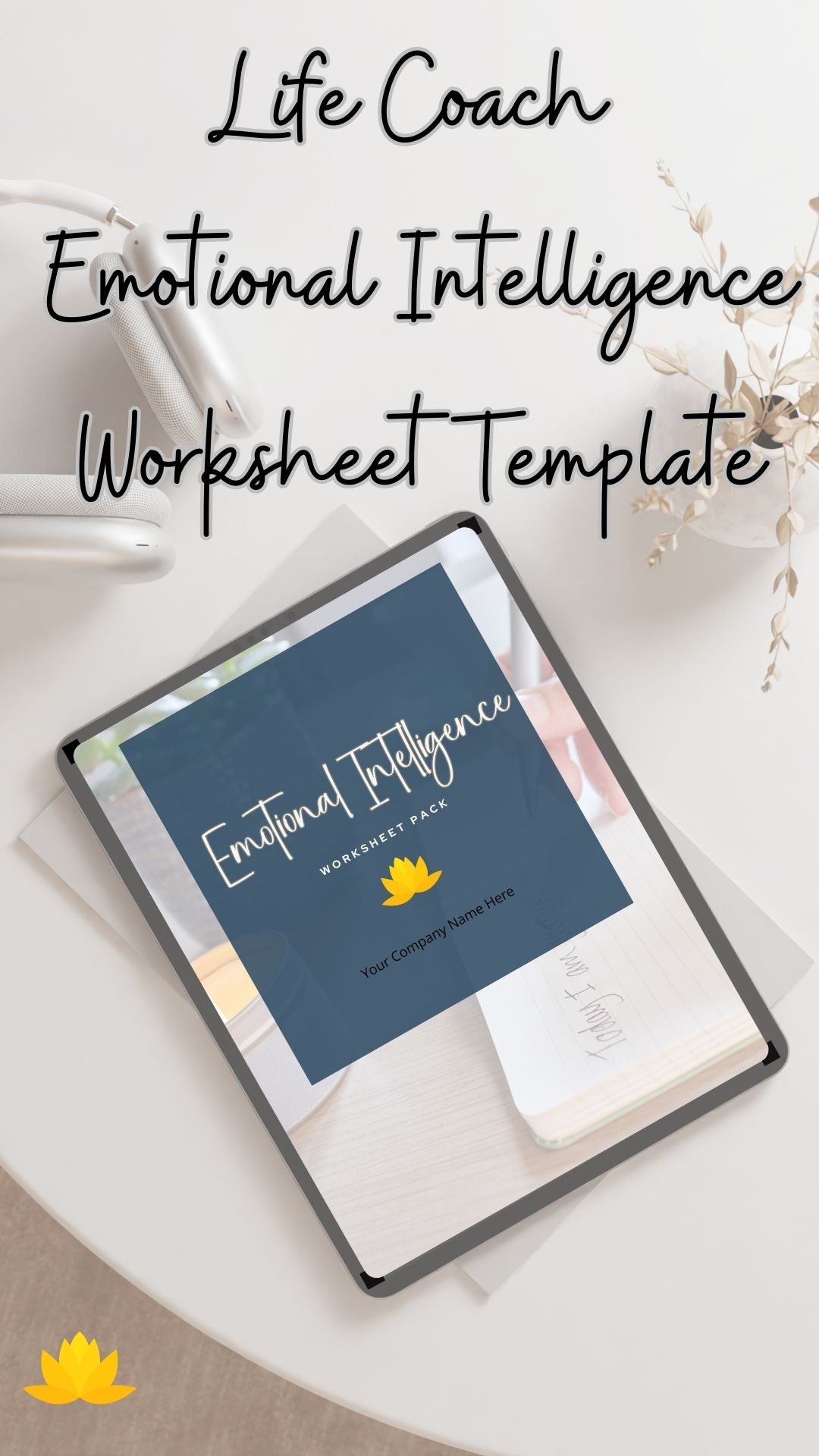 Emotional Intelligence Worksheet Template: Life Coach Tool (canva ...