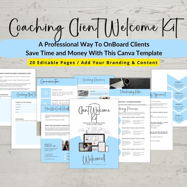 Coach Client Onboarding Template - Etsy