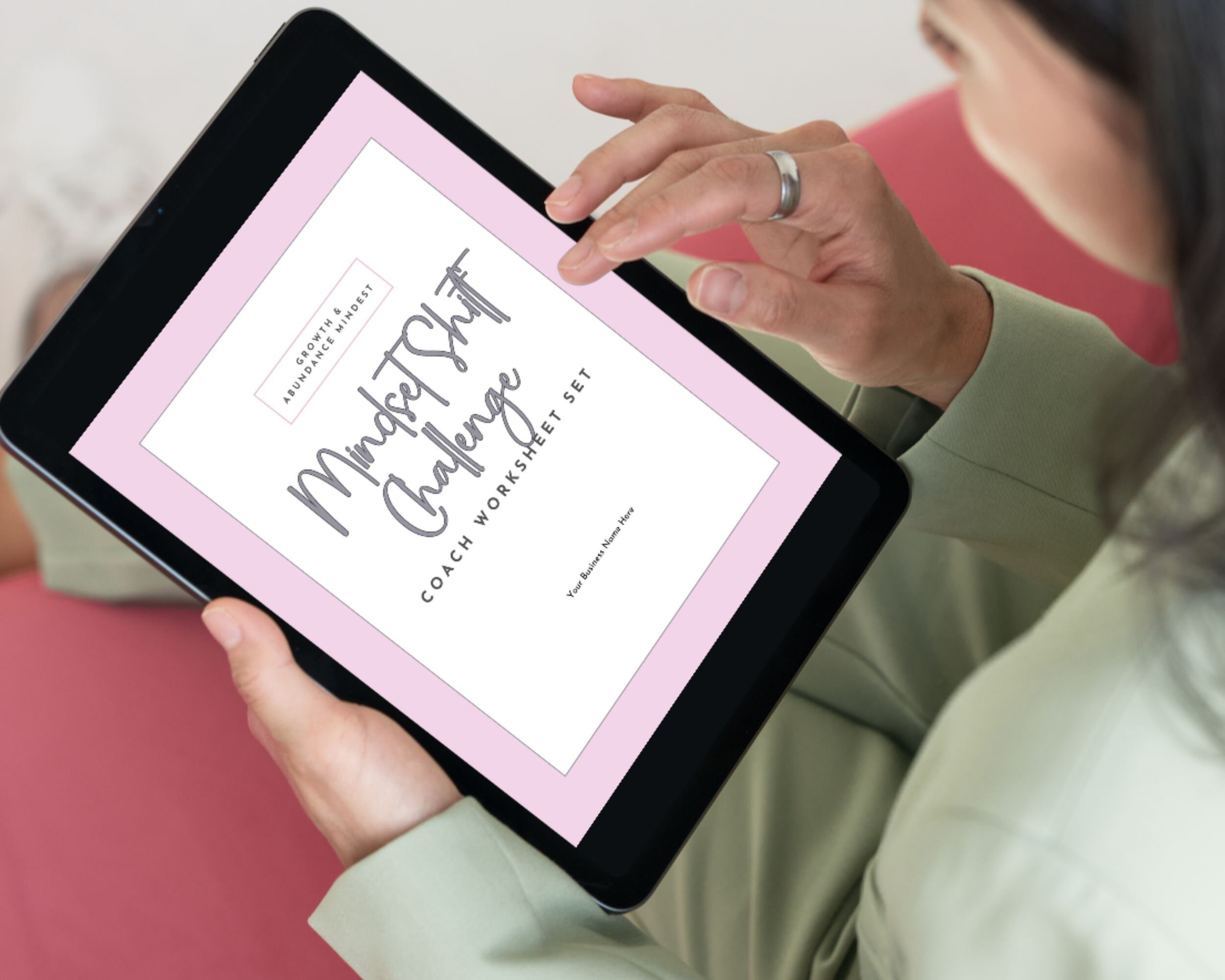 Growth Mindset Coach Worksheets Canva Templates Mindset Coach Lead ...