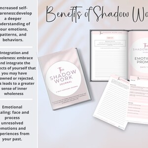 Shadow Work Journal Prompts Shadow Work Workbook Mental Health Journal ...