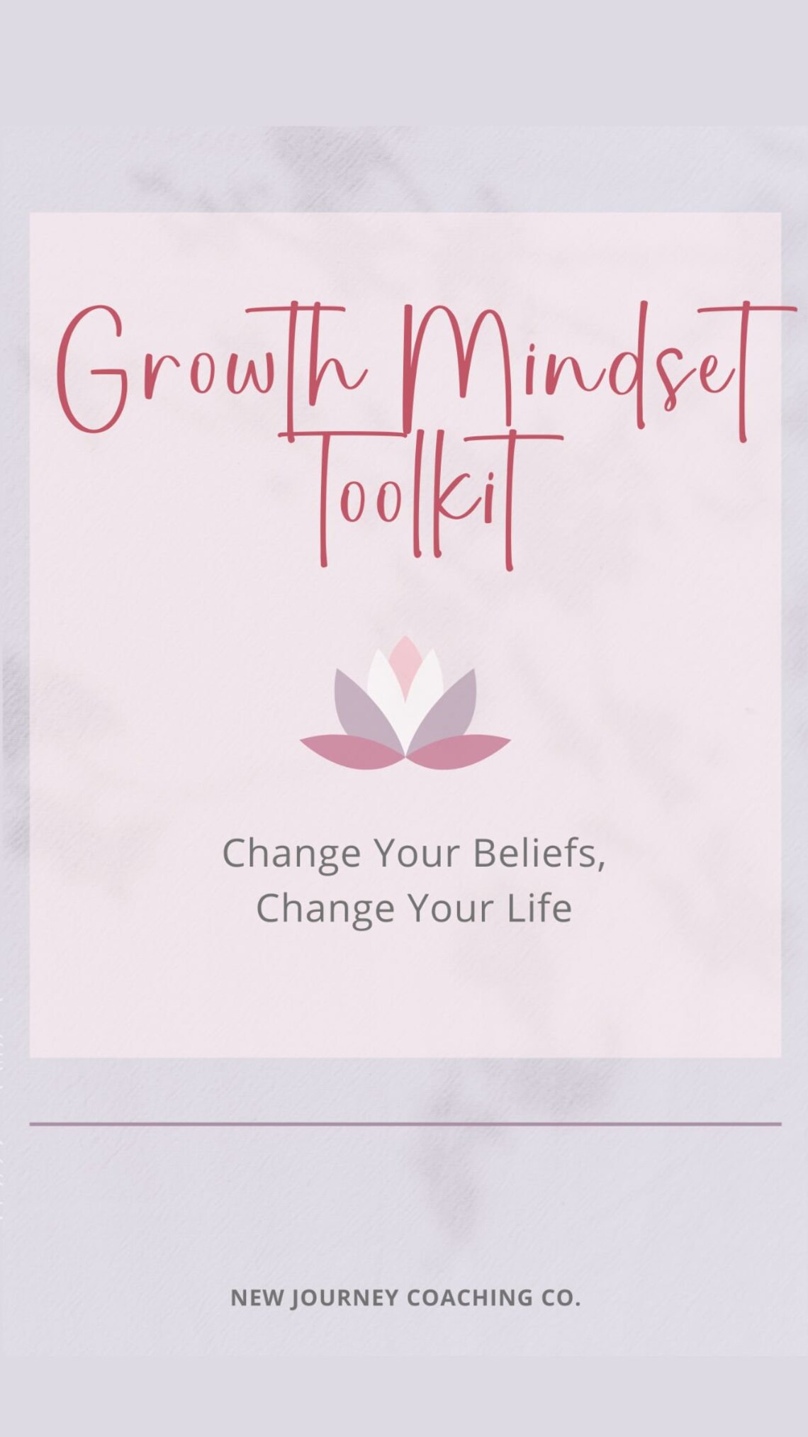 Done for You Coaching Worksheets Growth Mindset Canva Template Growth ...