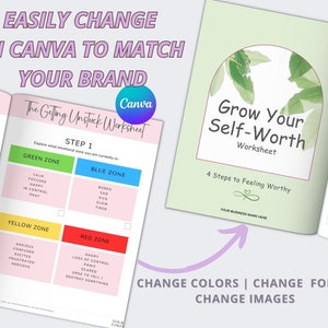 Emotional Intelligence Worksheet Template Life Coach Done for You ...