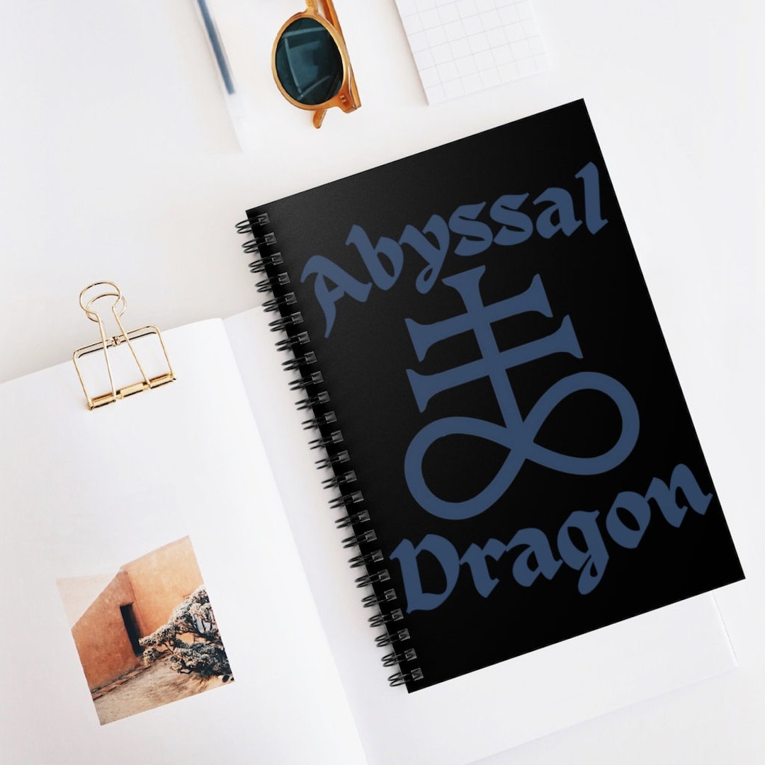 Abyssal Dragon Leviathan Notebook - Etsy