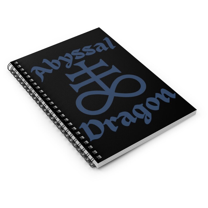 Abyssal Dragon Leviathan Notebook - Etsy