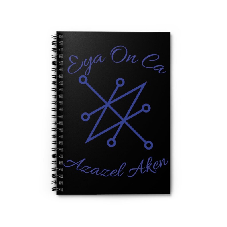 Azazel Sigil and Enn Spiral Notebook - Etsy
