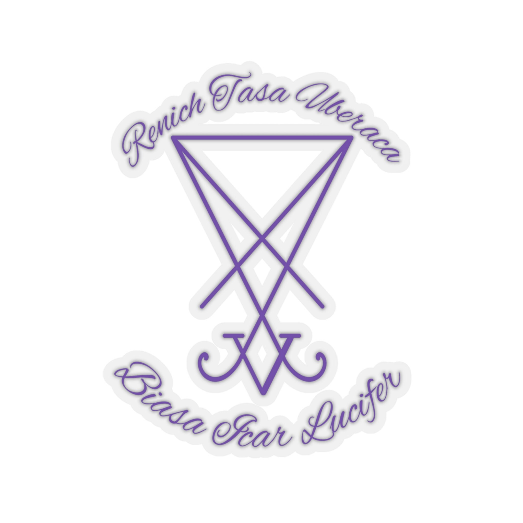 Lucifer Sigil and Enn Sticker - Etsy