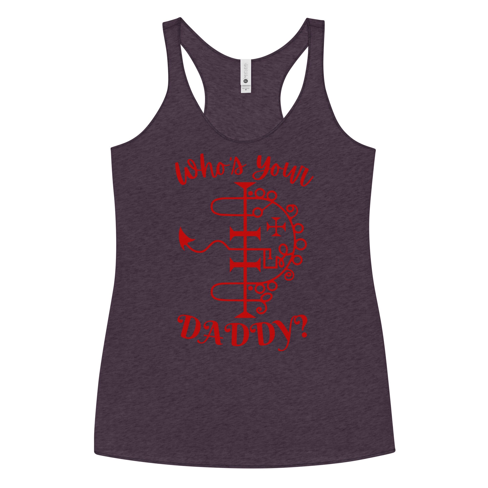 Who's Your Daddy Asmodeus Women's Racerback Tank - Etsy