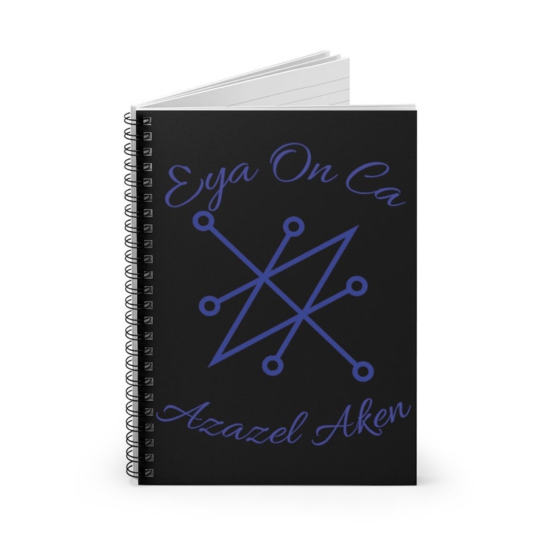 Azazel Sigil and Enn Spiral Notebook - Etsy