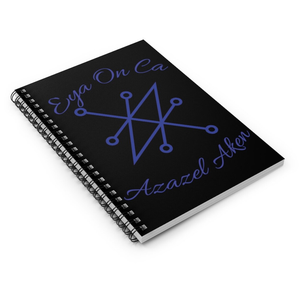 Azazel Sigil and Enn Spiral Notebook - Etsy