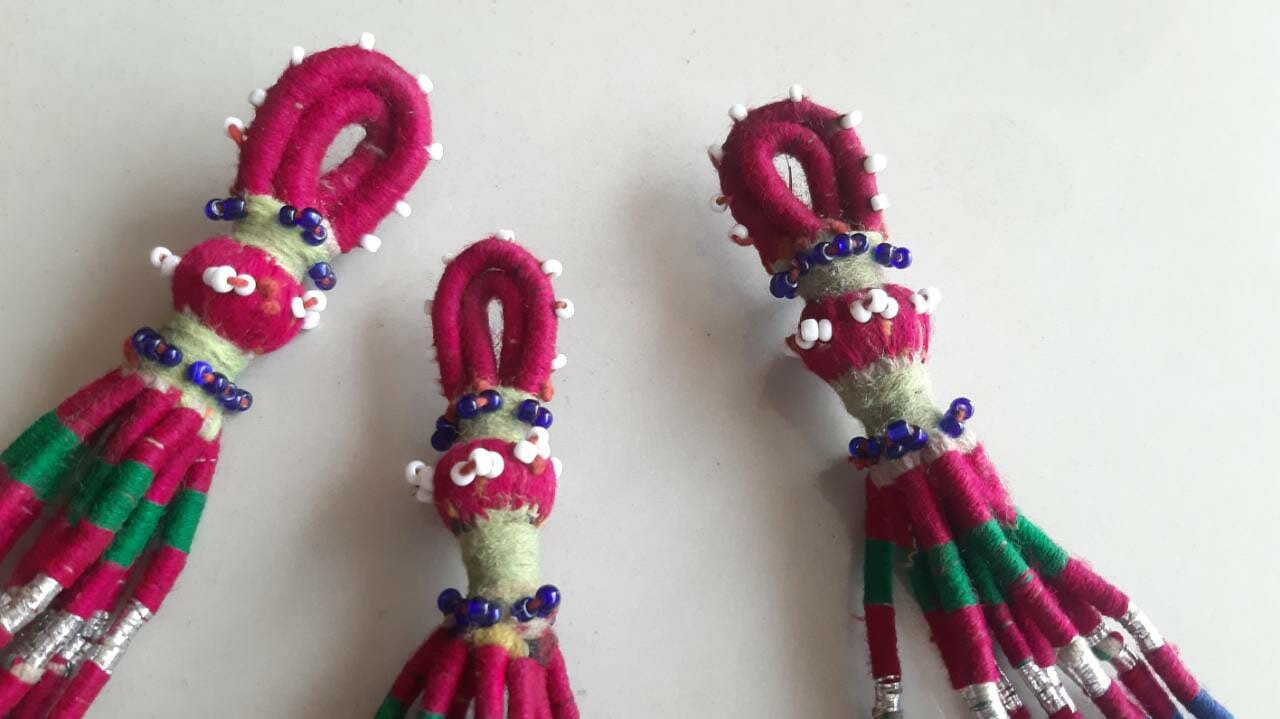 Tribal Vintage Very Rare Special Design Set of Handmade Kohistani ...