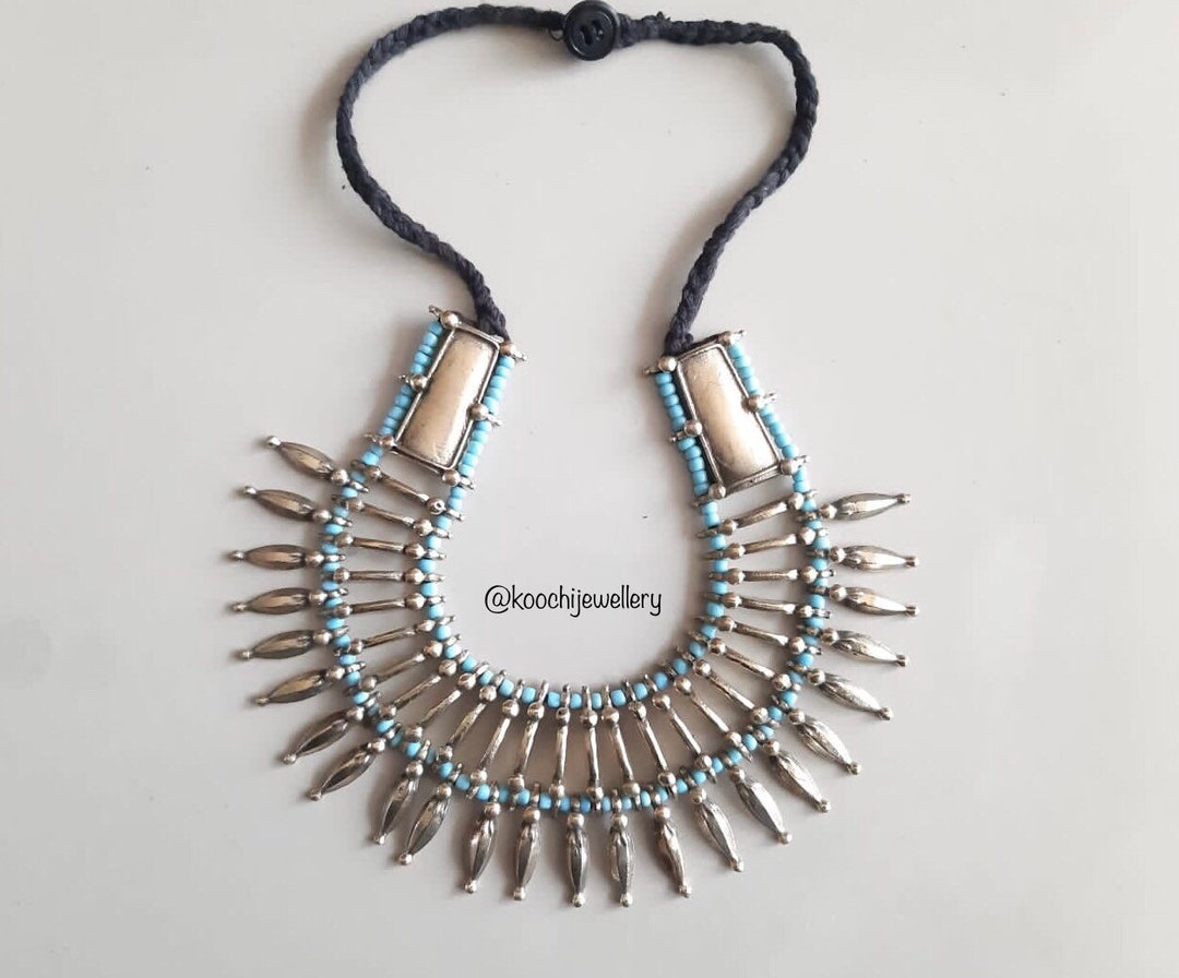 Afghan Tribal Kuchi Two Layer Special Necklace - Etsy