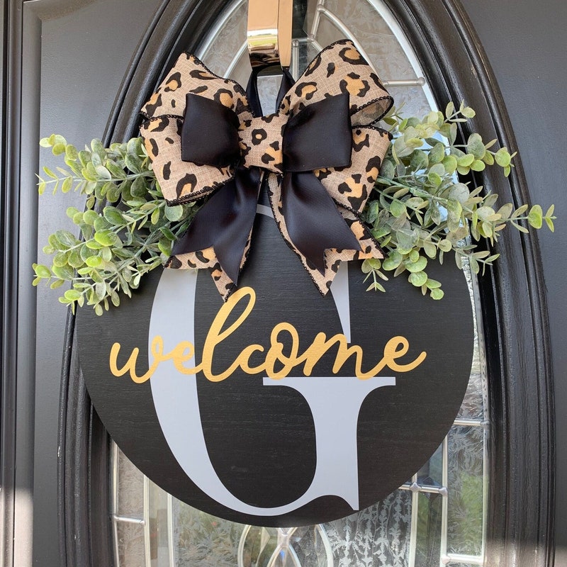 Welcome Sign for Front Door - Etsy