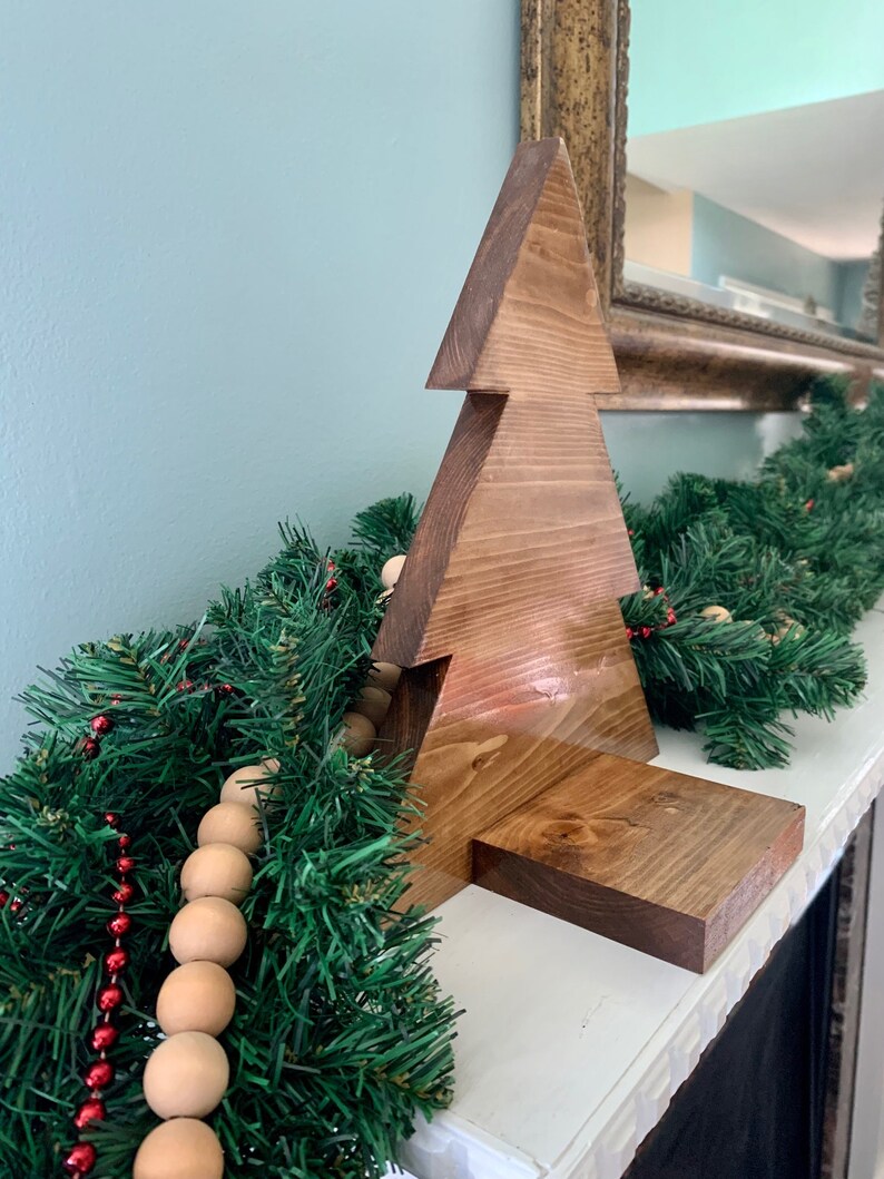Wooden Christmas Tree Candle Stand | Christmas Decoration | Christmas ...