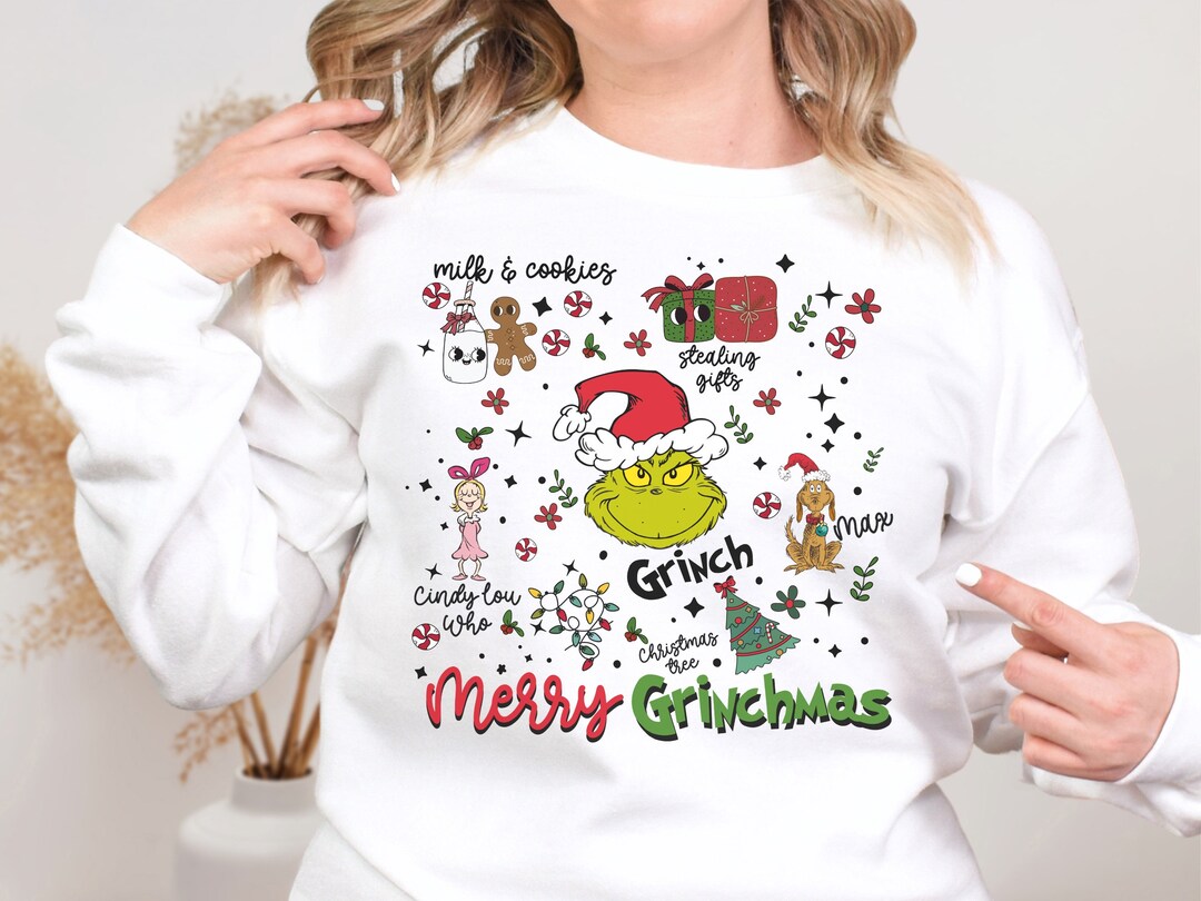 Retro Grinch PNG Frohe Grinchmas png Weihnachtsfilme Grinch - Etsy.de