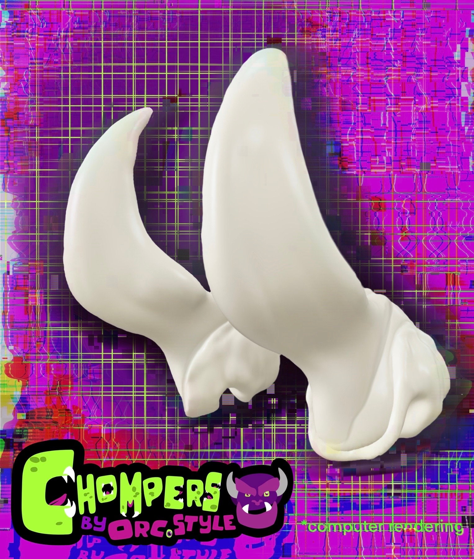 Chompers Orc Troll Ogre Goblin Tusks - Etsy UK