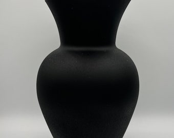 Black Matte Vase - Etsy