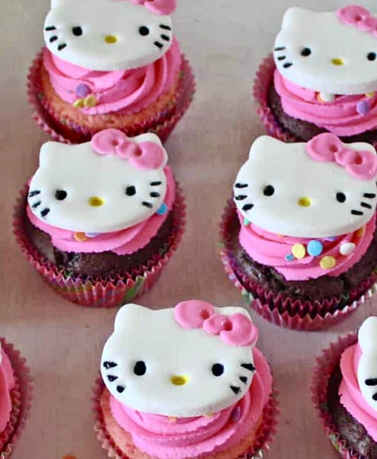 Hello Kitty Cupcakes From Sams Club
