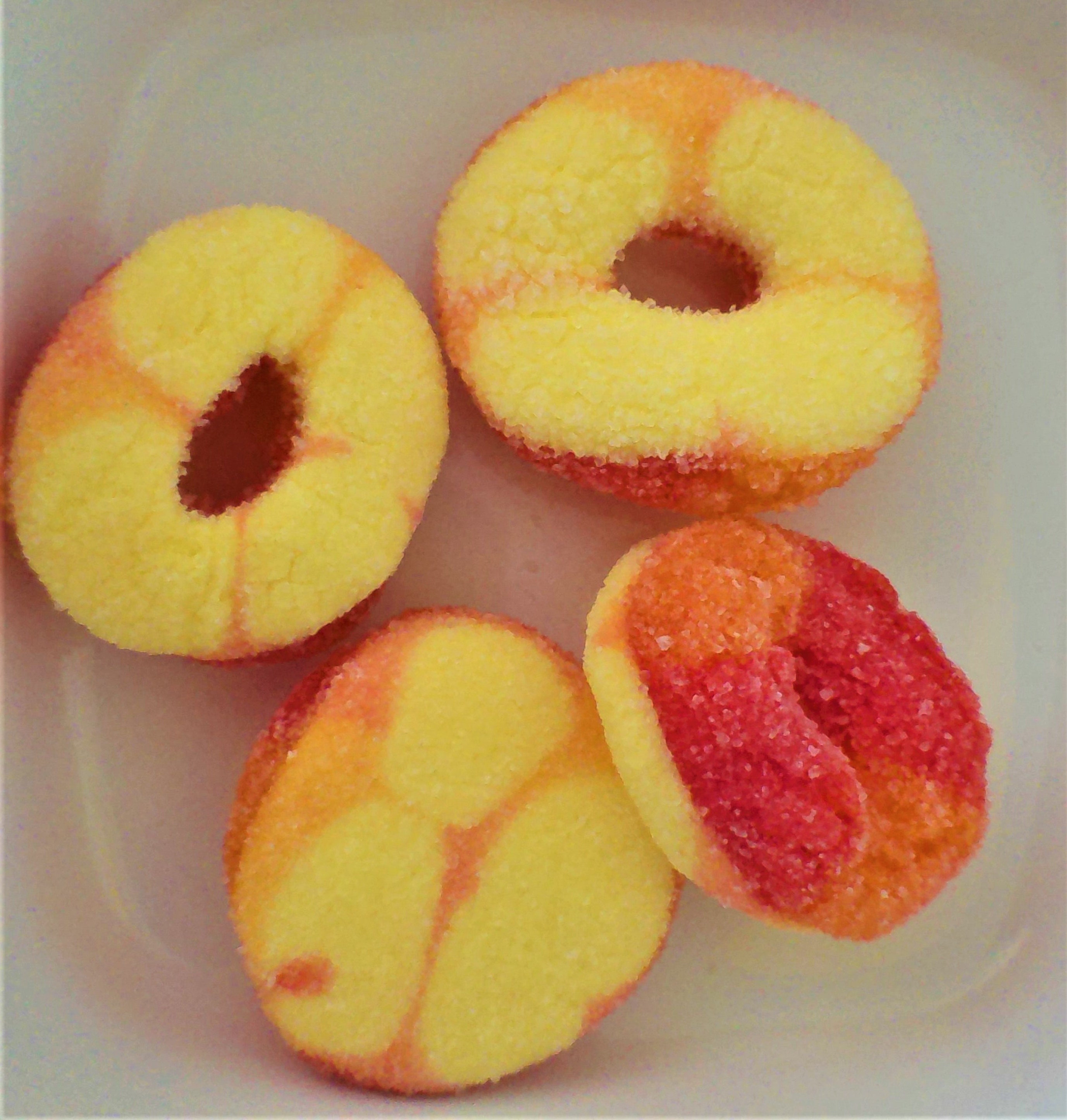 Freeze Dried PEACH RINGS Candy Space Food Fun Prepper Candy - Etsy