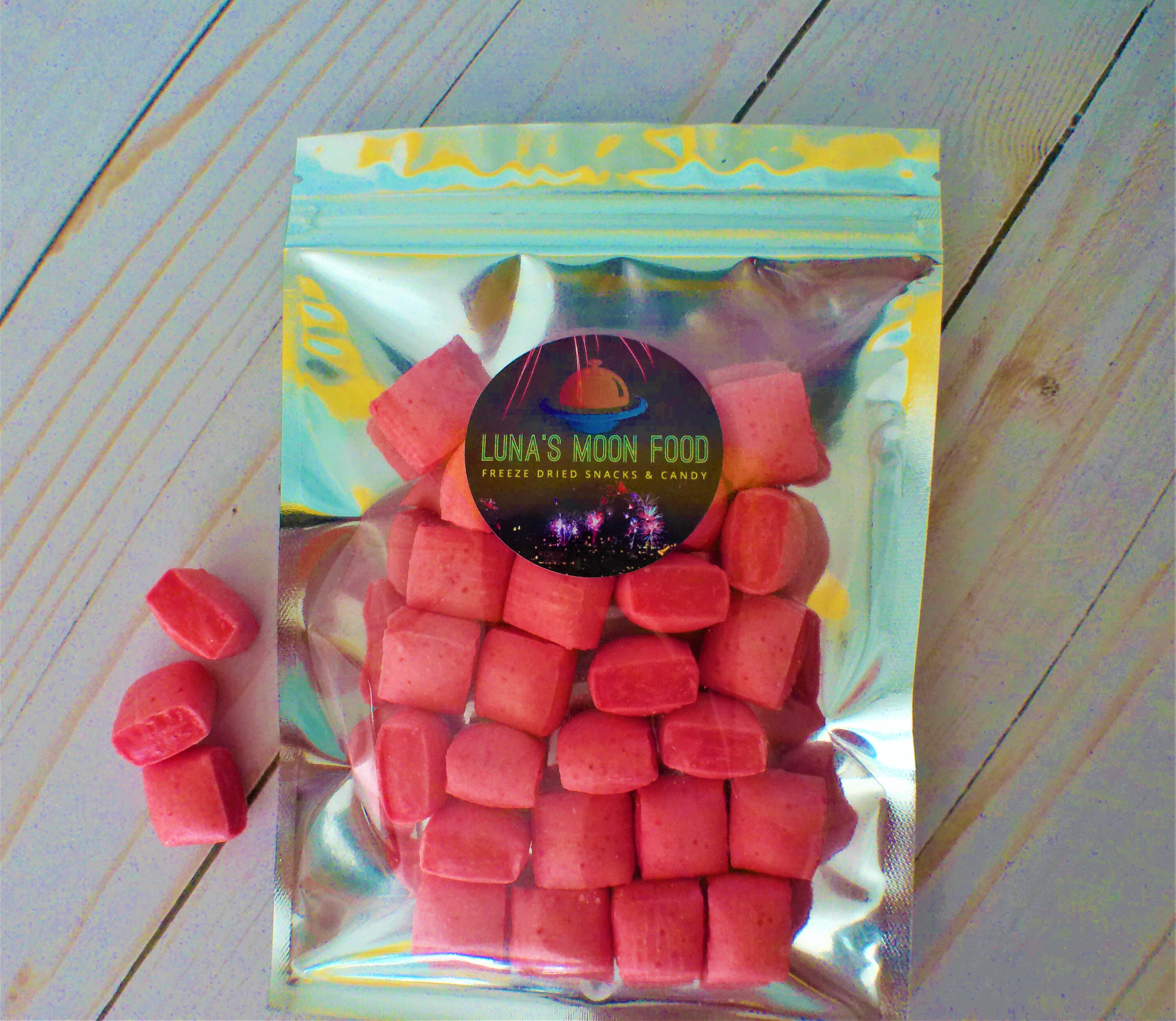 Freeze Dried PINK STARBURST Candy Free Shipping Space Food - Etsy