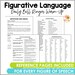 Figurative Language Activities: Daily Warm-up Bell Ringer Journal (bite ...