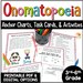 Onomatopoeia Activities Task Cards, Worksheets, and Anchor Charts ...
