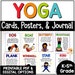 Printable Yoga Cards for Kids: Yoga Poses Posters for Cool Down Corner ...