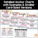Analogies Anchor Charts: Reading Skills Reference Sheets - Etsy