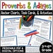 Proverbs and Adages Activities: Task Cards, Anchor Charts, and ...