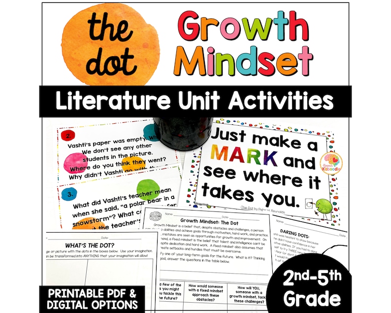 International Dot Day Activities for Kids: the Dot by Peter Reynolds ...