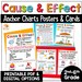 Cause and Effect Anchor Charts: Reading Skills Reference Posters - Etsy