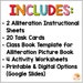Alliteration Activities Task Cards, Anchor Charts, and Worksheets ...