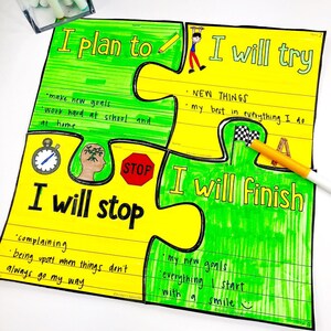 Puzzle Pieces Bulletin Board for Community Building: Back to School or ...