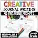 Daily Creative Journal Writing Prompts for 2nd-4th Grade - Etsy