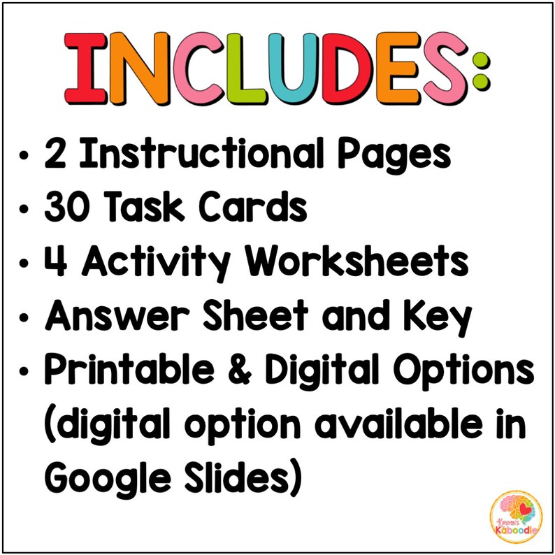 Puns Activities Task Cards, Worksheets, and Anchor Charts for Kids ...